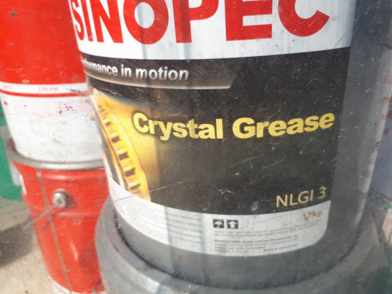Sinopec crystal grease mỡ lithium đa dụng cho vòng bi, trục lăn, ổ ...