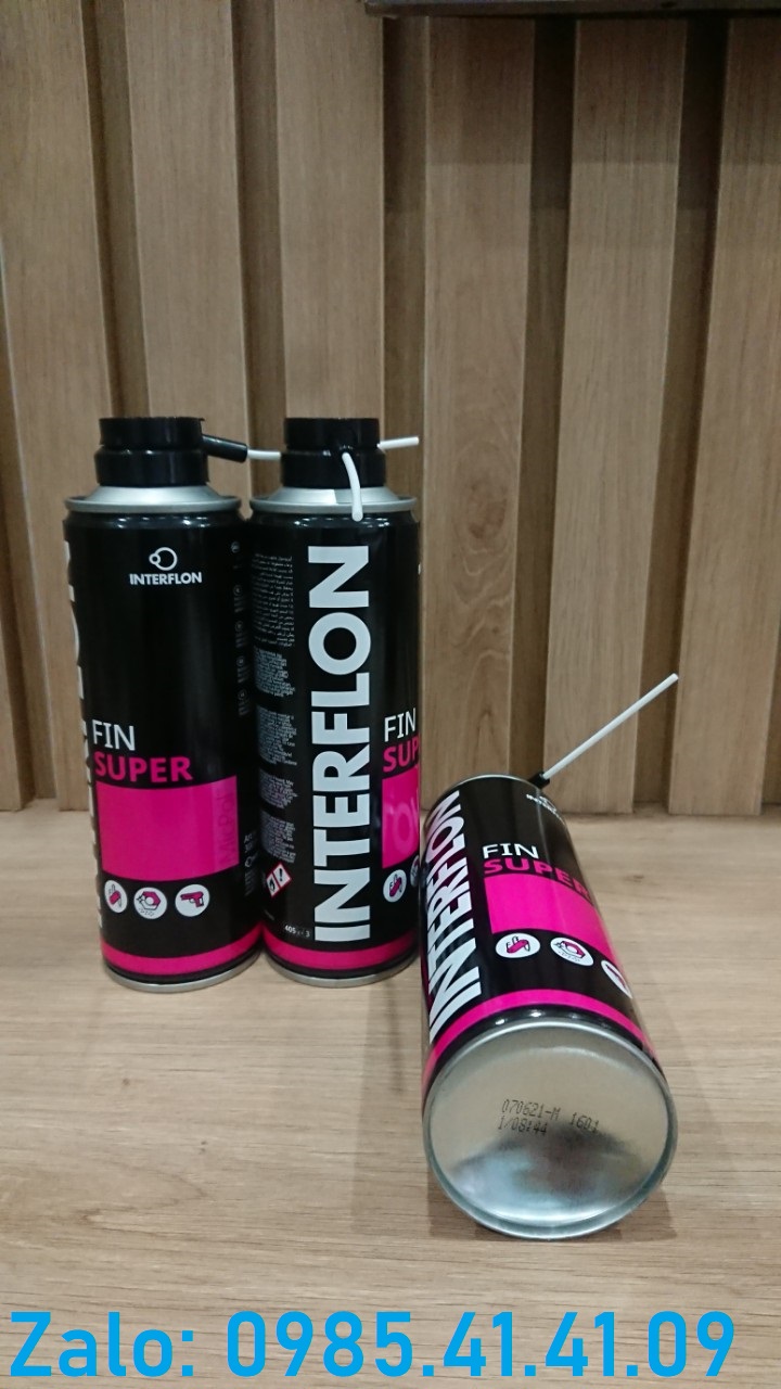 Interflon Fin Super đóng gói 300ml giúp làm sạch, bảo vệ, thẩm thấu tốt ...
