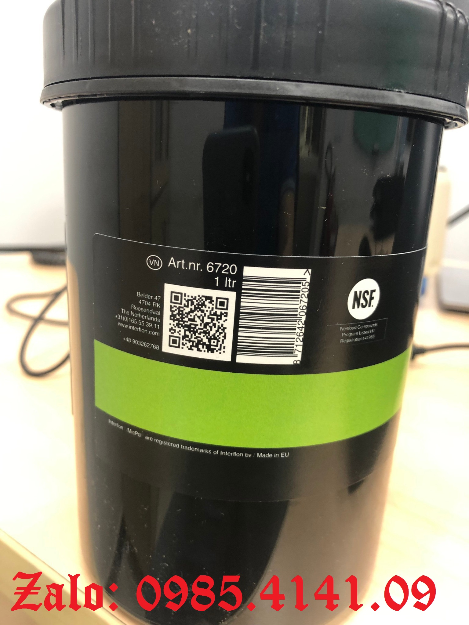 Interflon White Grease mỡ màu trắng cho ngành thực phẩm, đồ uống và mỹ ...