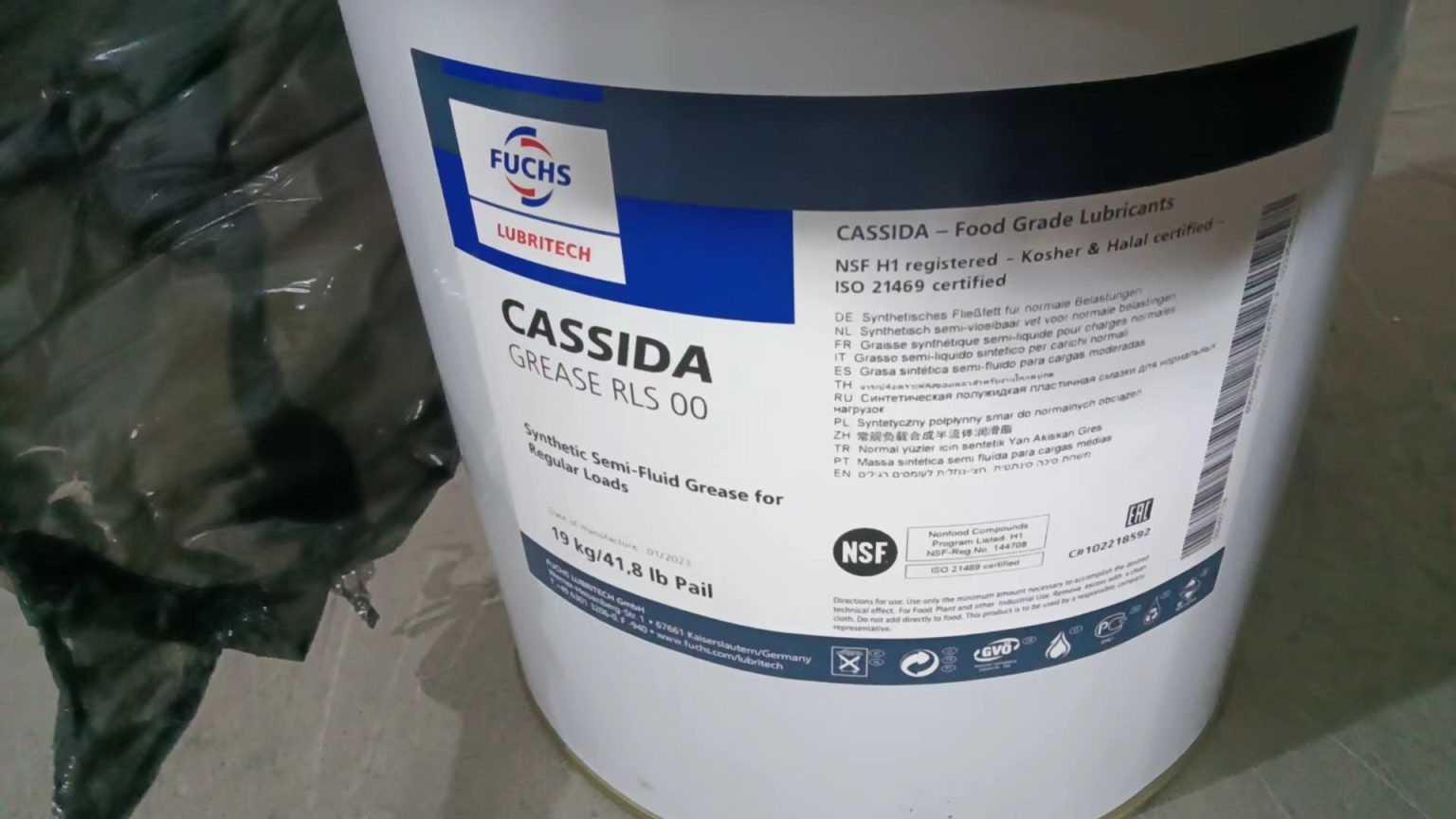 Cassida Grease RLS 00 Mỡ tổng hợp cho ngành chế biến thực phẩm và đồ ...