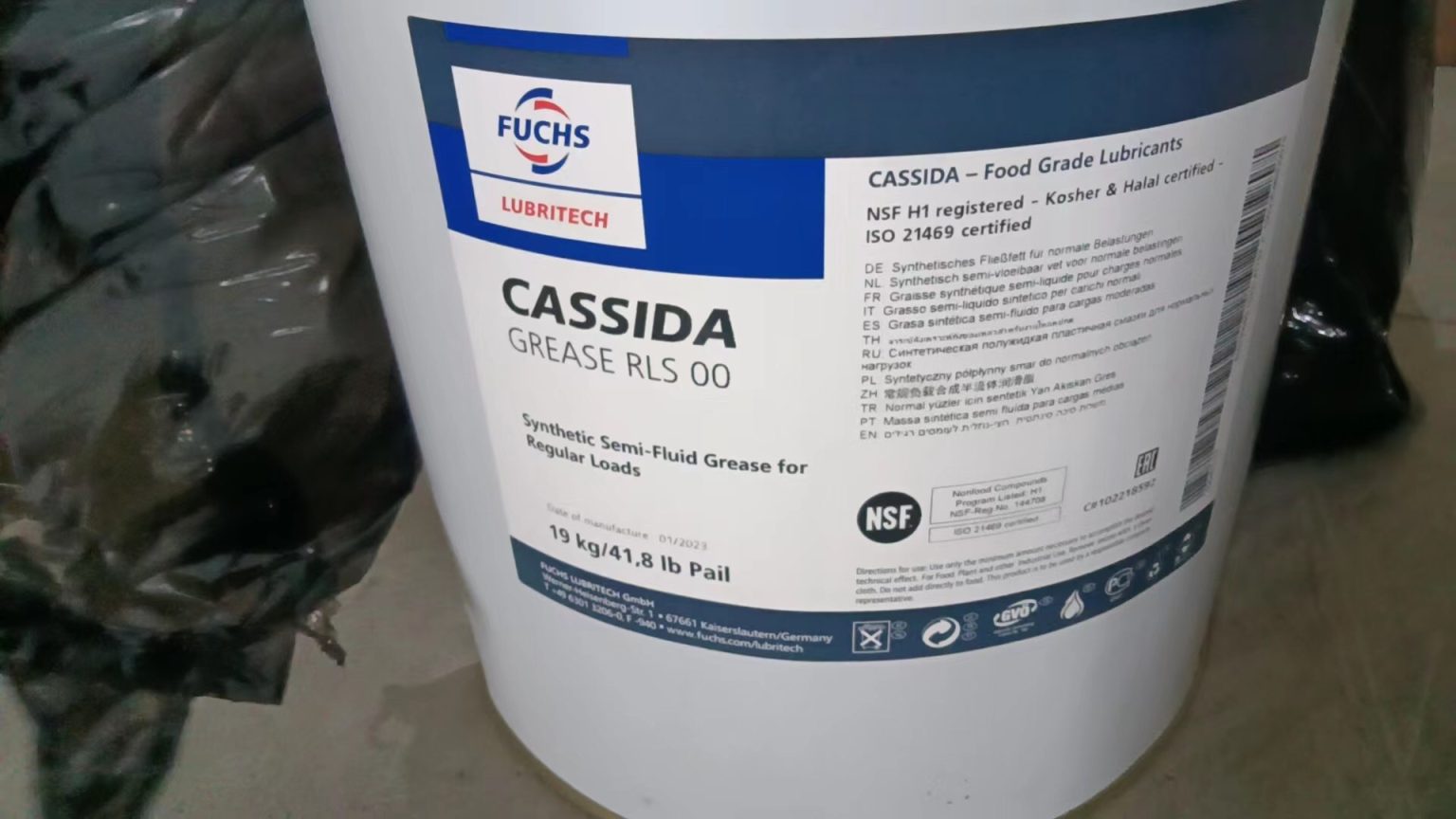 Cassida Grease RLS 00 Mỡ tổng hợp cho ngành chế biến thực phẩm và đồ ...